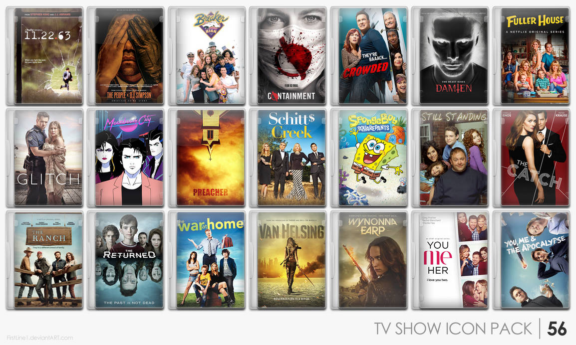 TV Show Icon Pack 56 by FirstLine1 on DeviantArt