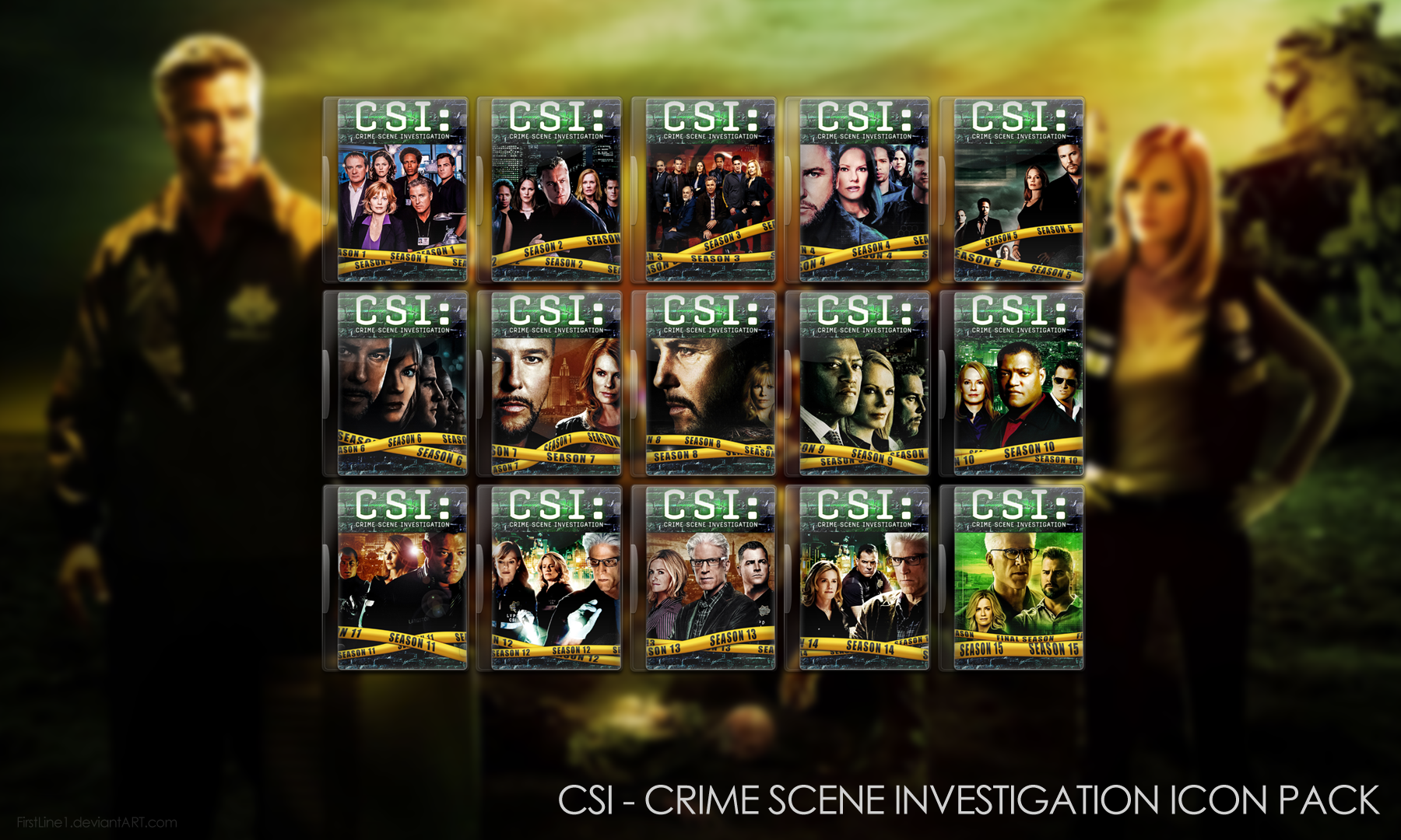 CSI - Crime Scene Investigation Icon Pack by FirstLine1 on DeviantArt