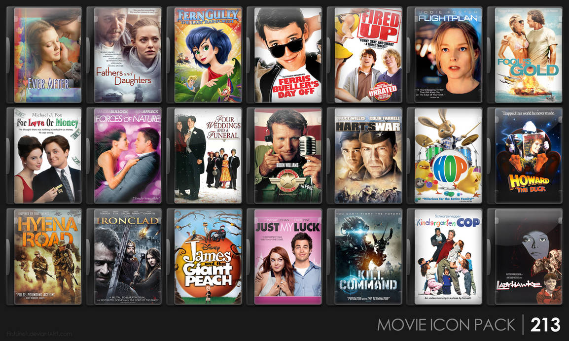 Movie Icon Pack 213 by FirstLine1 on DeviantArt