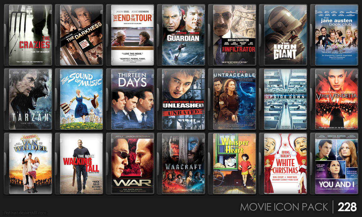 Movie Icon Pack 228 by FirstLine1 on DeviantArt