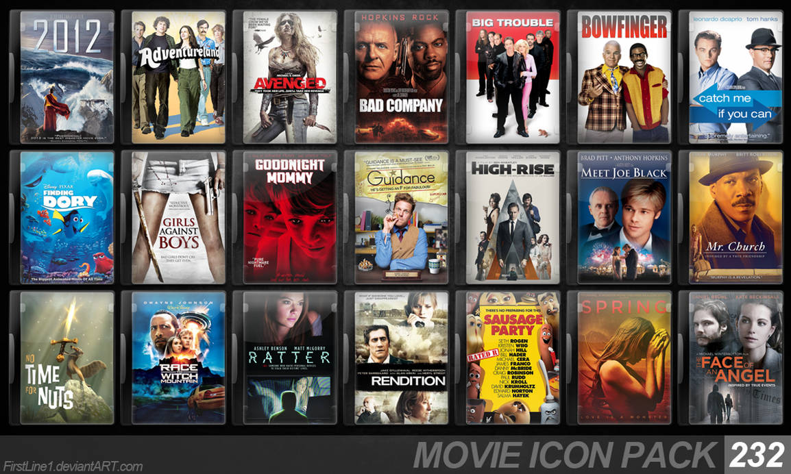Movie Icon Pack 232 by FirstLine1 on DeviantArt