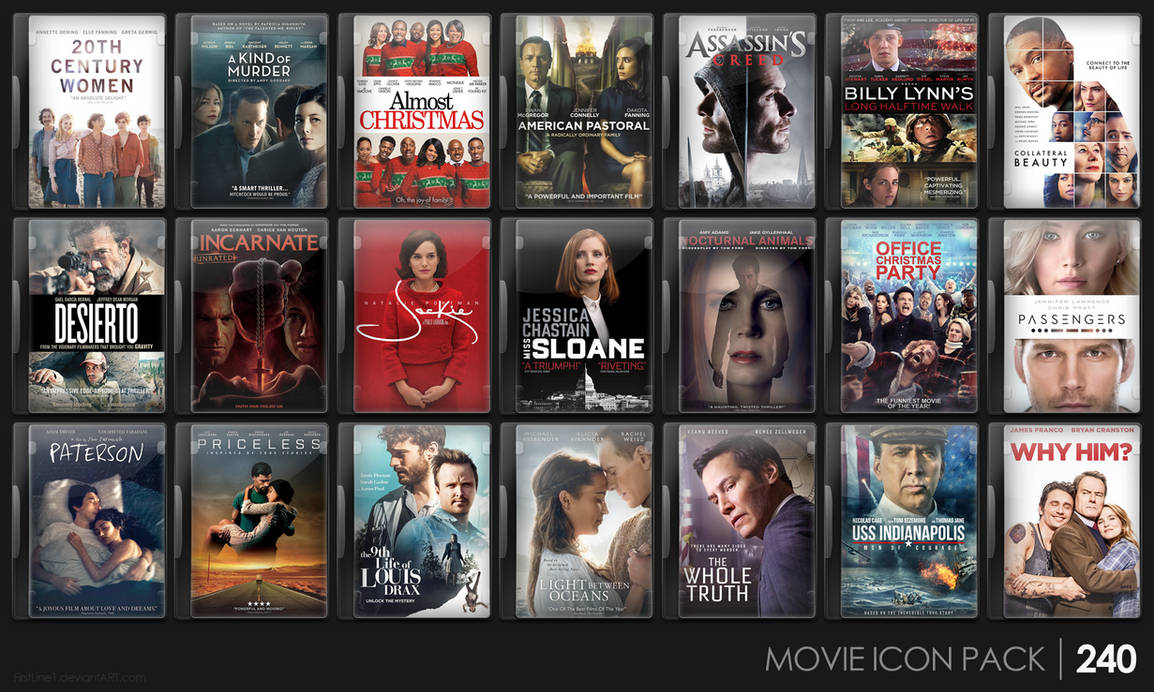 Movie Icon Pack 240 by FirstLine1 on DeviantArt