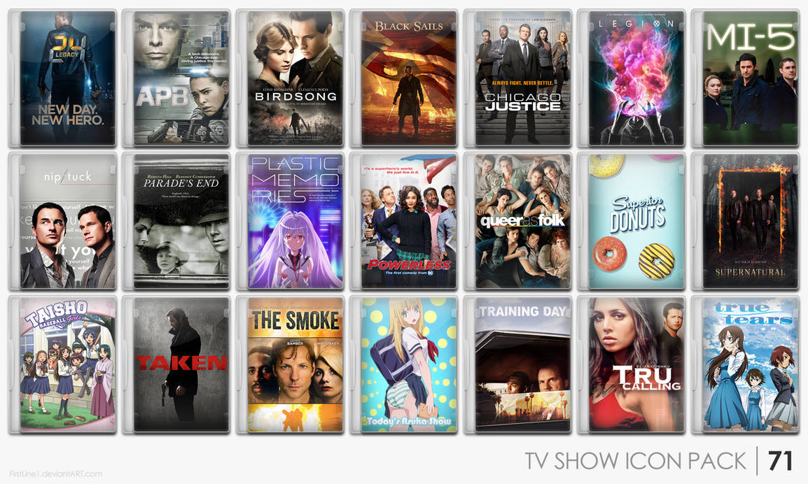 TV Show Icon Pack 71 by FirstLine1 on DeviantArt