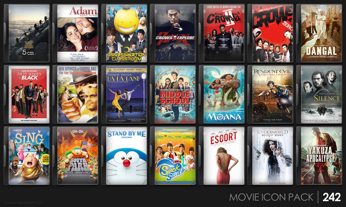 Movie Icon Pack 242 by FirstLine1 on DeviantArt