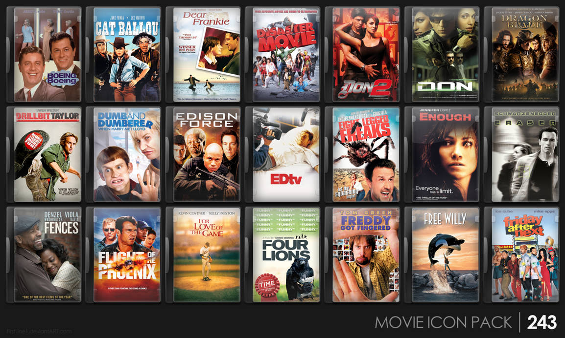 Movie Icon Pack 243 by FirstLine1 on DeviantArt