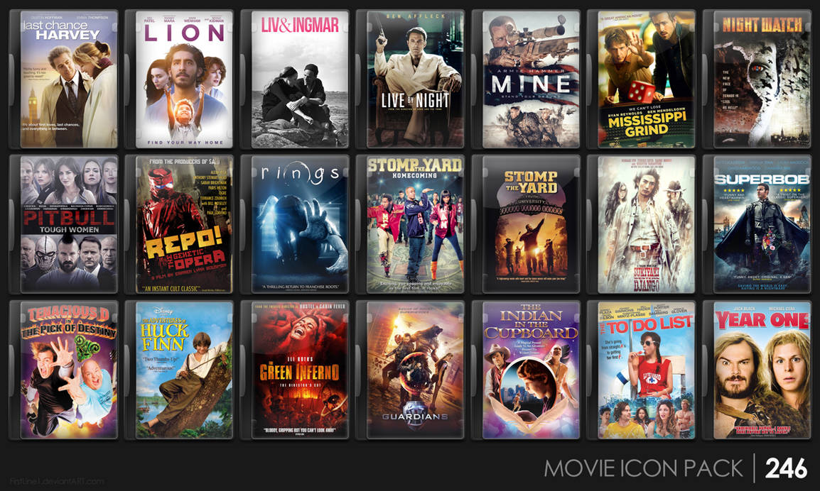 Movie Icon Pack 246 by FirstLine1 on DeviantArt