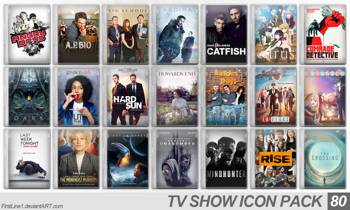 TV Show Icon Pack 80 by FirstLine1 on DeviantArt