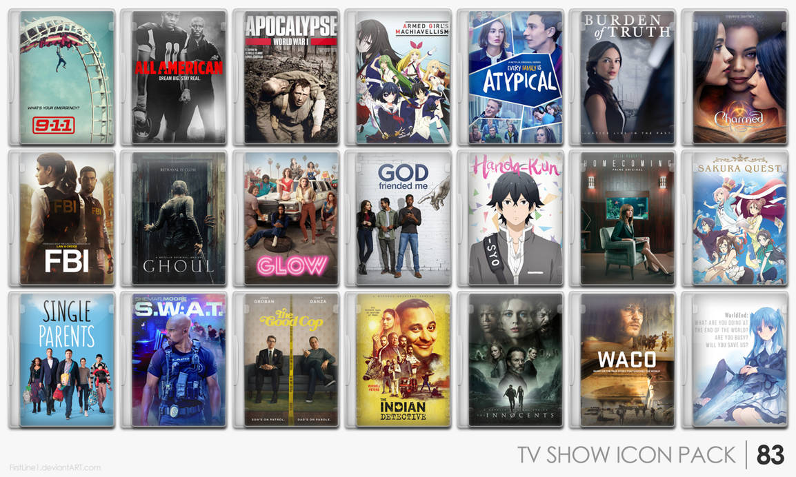 TV Show Icon Pack 83 by FirstLine1 on DeviantArt