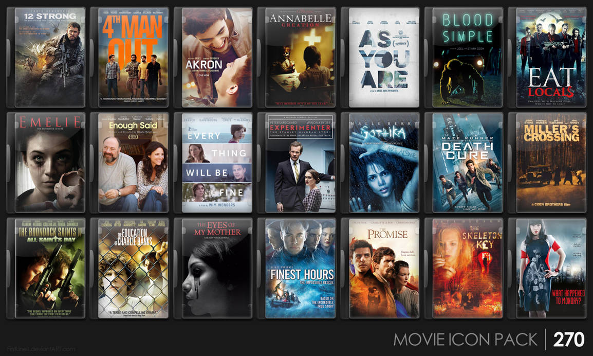 Movie Icon Pack 270 by FirstLine1 on DeviantArt