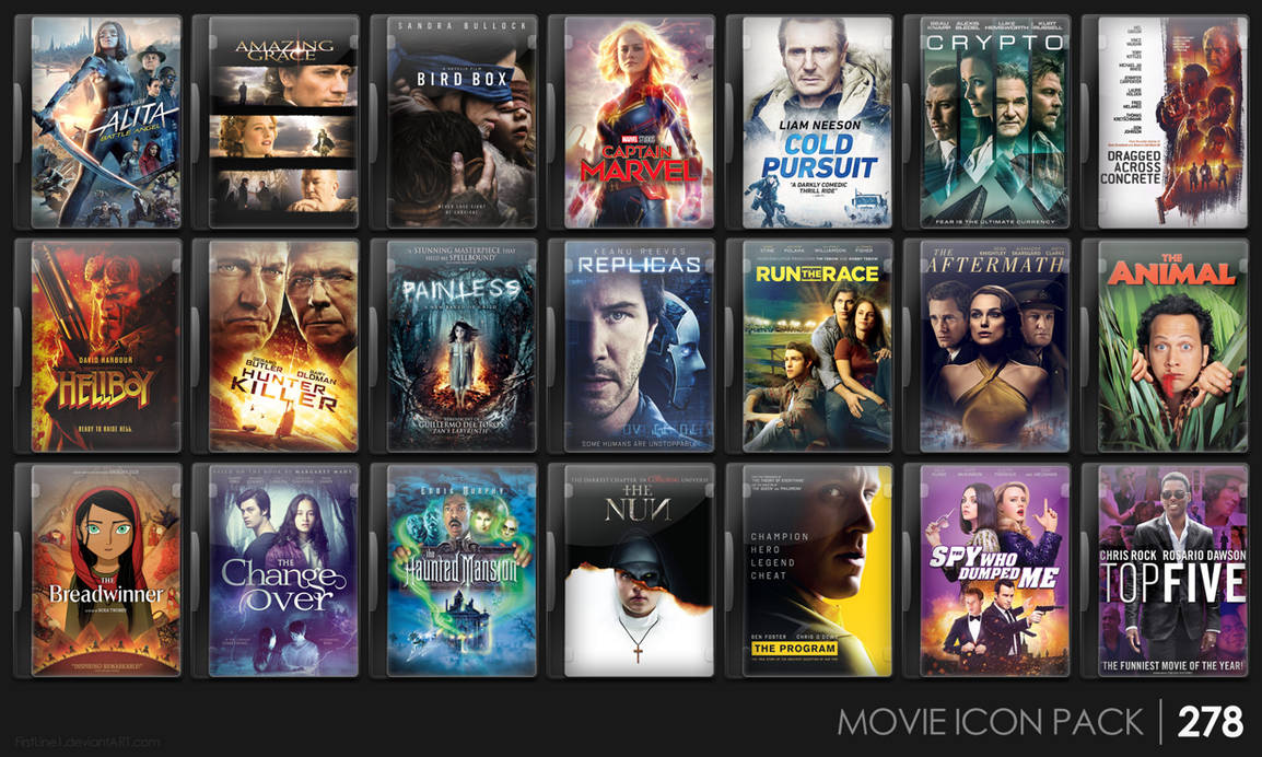 Movie Icon Pack 278 by FirstLine1 on DeviantArt