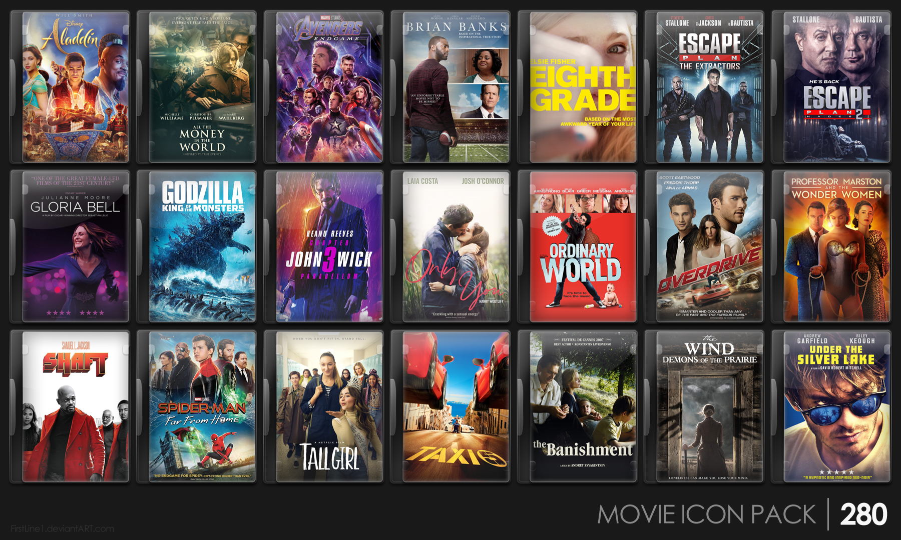 Movie Icon Pack 280 by FirstLine1 on DeviantArt