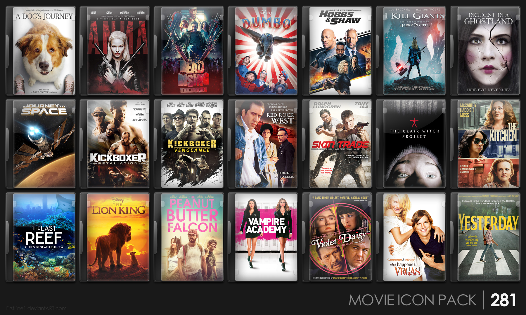 Movie Icon Pack 281 by FirstLine1 on DeviantArt