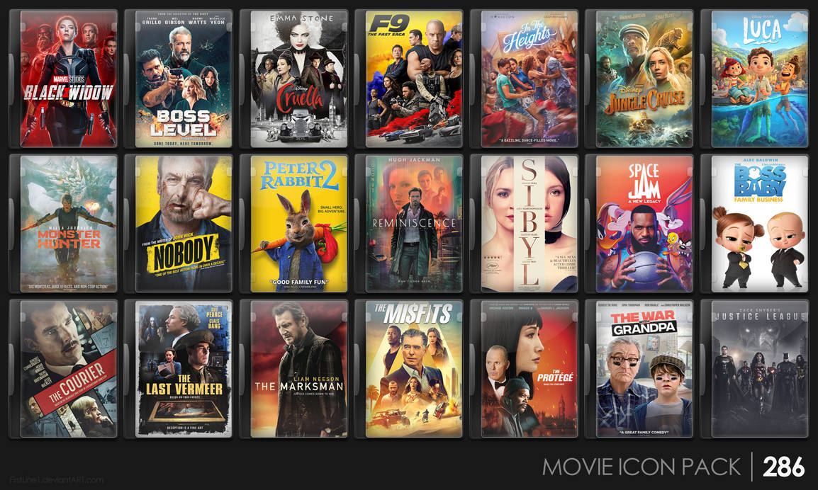 Movie Icon Pack 286 by FirstLine1 on DeviantArt