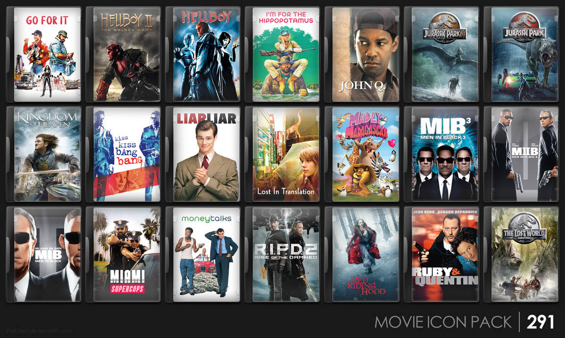 Movie Icon Pack 291 by FirstLine1 on DeviantArt