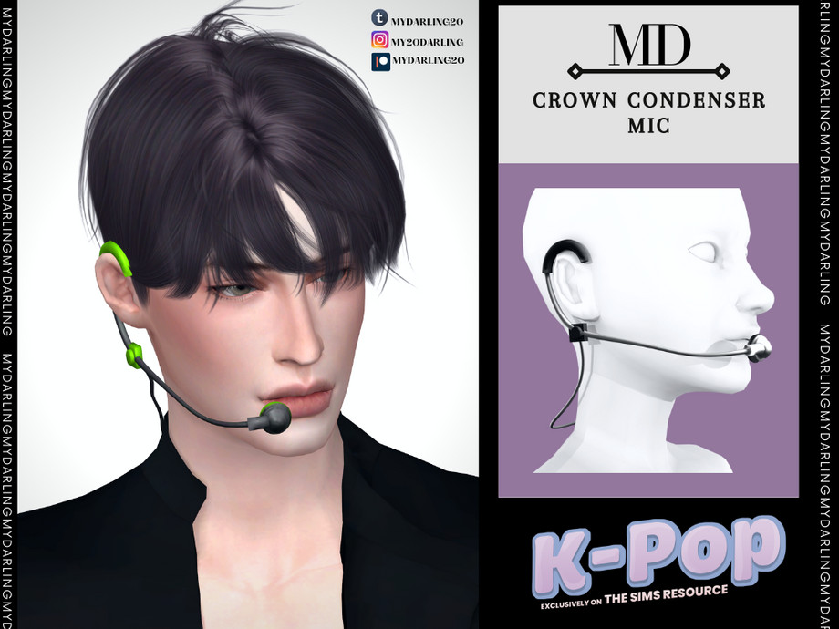 Crown Condenser Mic+dl (mmd) by simscastt on DeviantArt