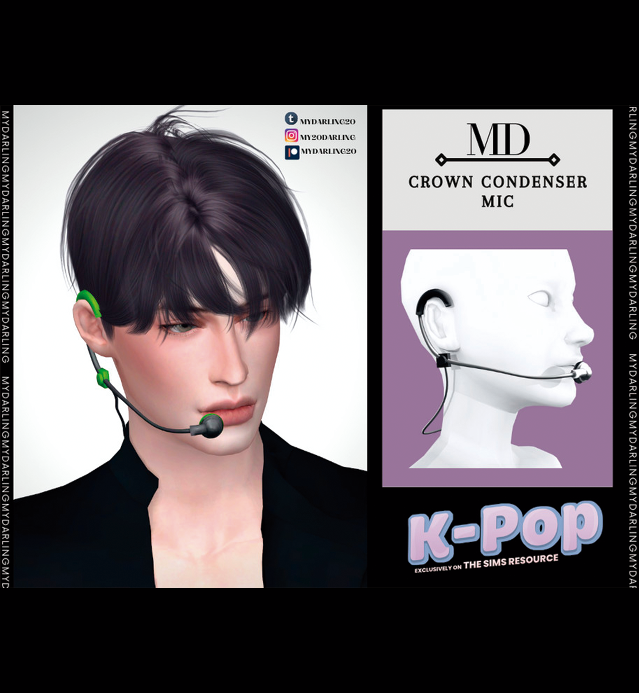 Crown Condenser Mic+dl (mmd) by simscastt on DeviantArt
