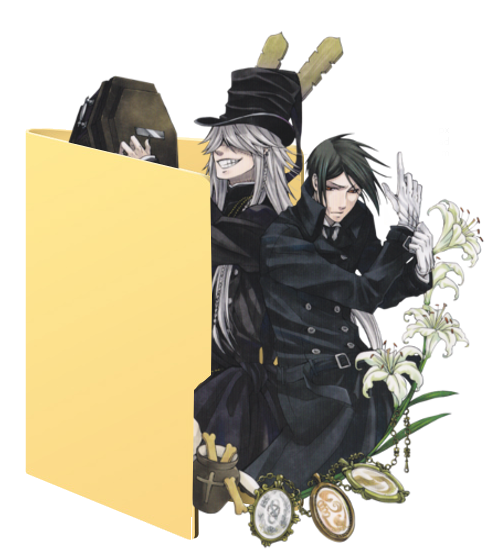 Undertaker Sebastian Folder Icon [Download] by Hinatka3991 on DeviantArt
