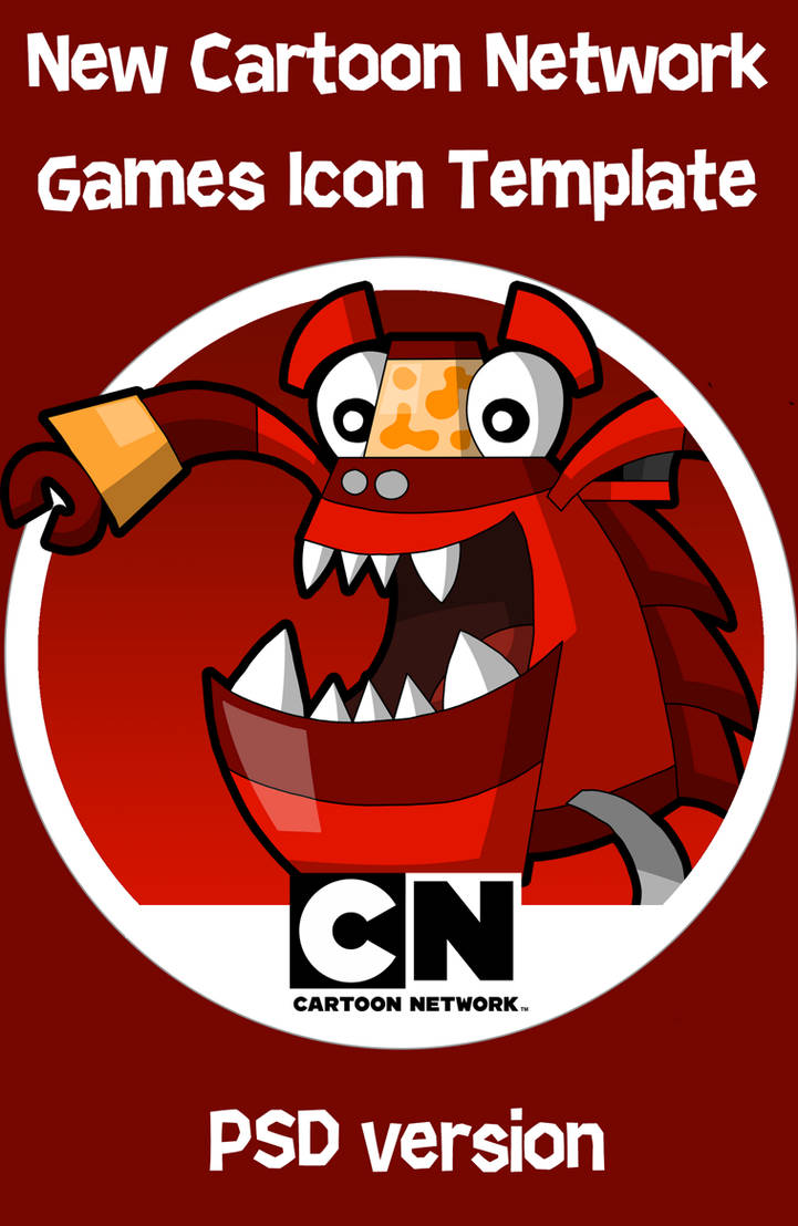 CN - New Cartoon Network Games Icon Template (PSD) by ZoomTorch20 on ...