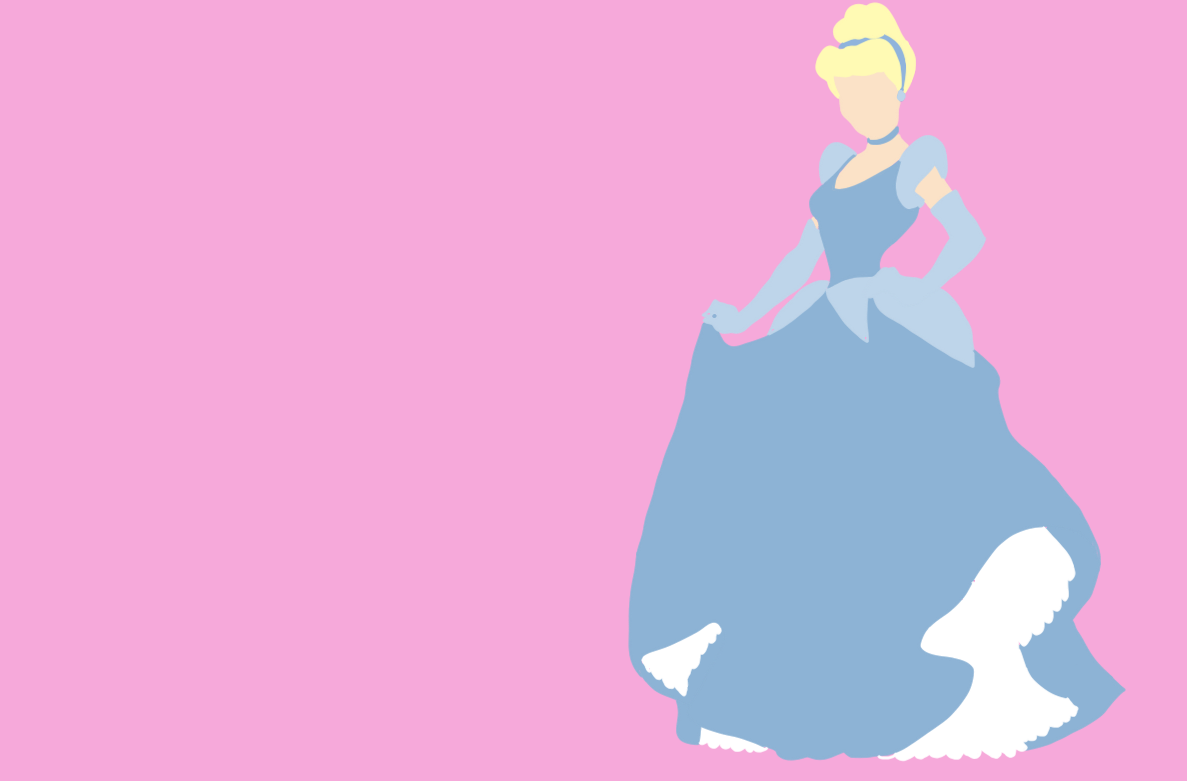 Minimalist Cinderella by Krispy365 on DeviantArt