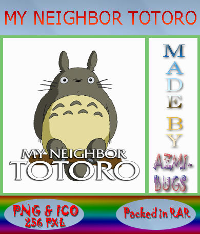 My neighbor totoro - Anime icon by azmi-bugs on DeviantArt