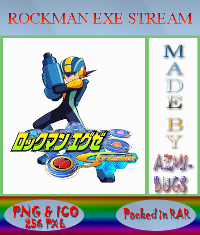 Rockman Exe Stream - Anime icon by azmi-bugs on DeviantArt