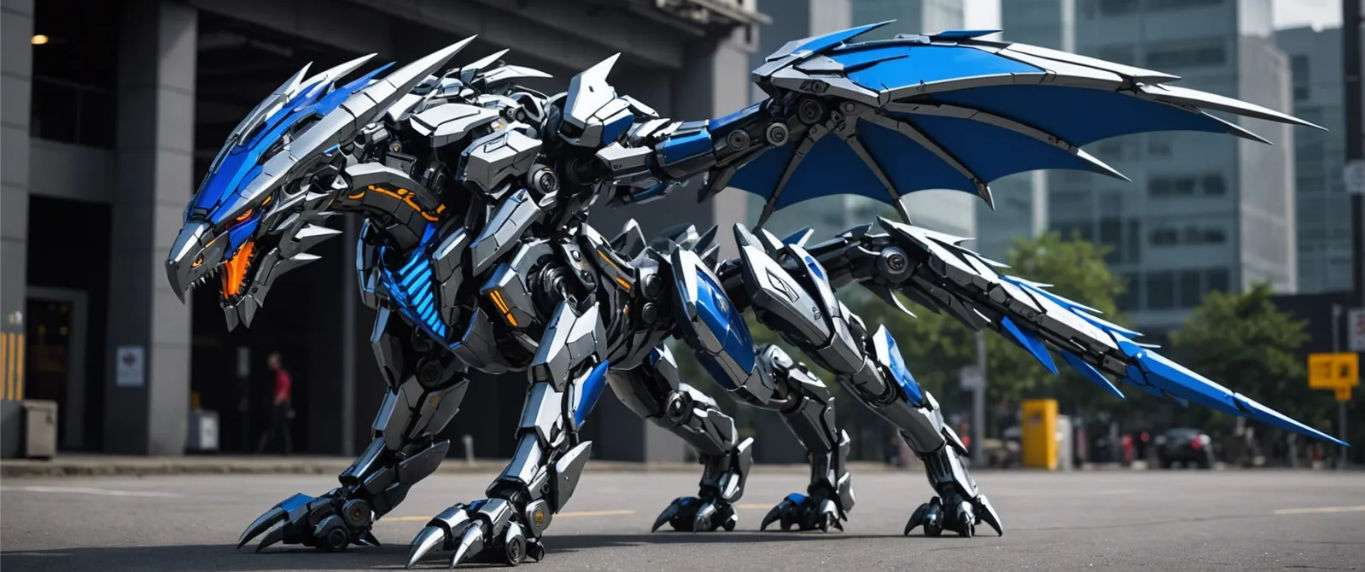 Mecha Wyvern by AI-MechArt360 on DeviantArt