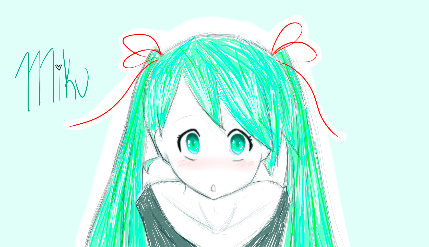Miku Doodle by CocoDango on DeviantArt