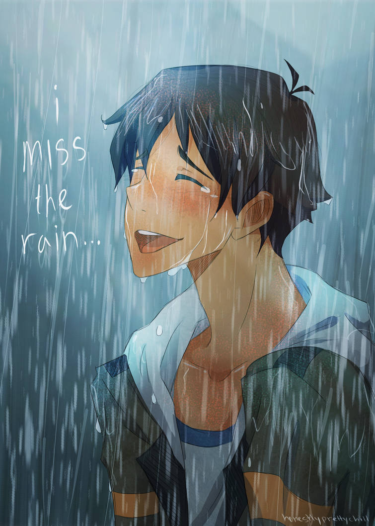 I miss the rain... (Lance VLD) by CocoDango on DeviantArt