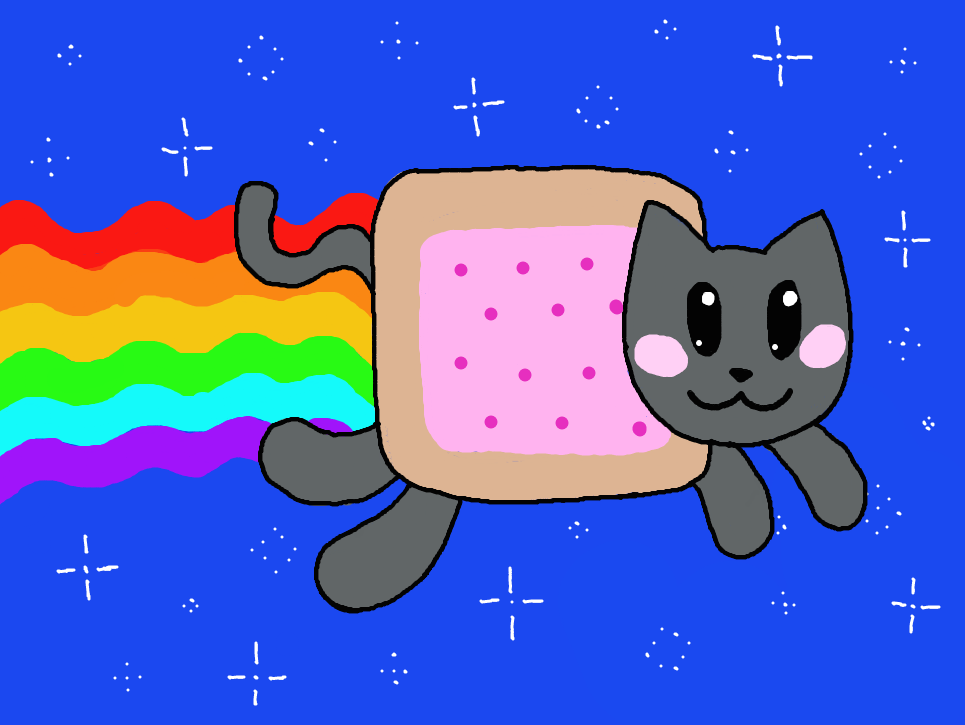 nyan cat by majo-ramlop on DeviantArt