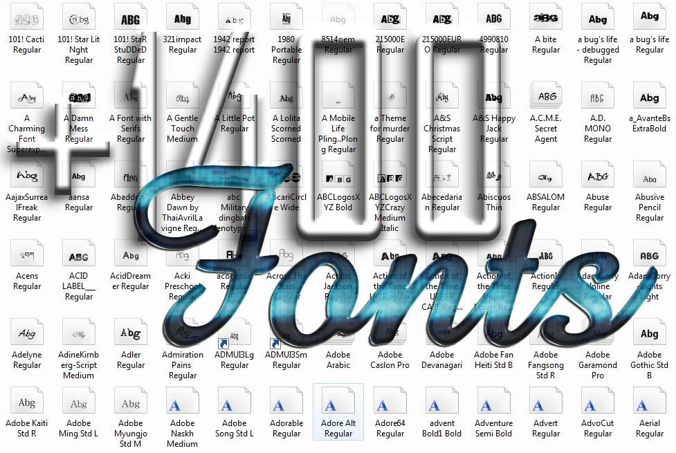 1400+ Fonts [Sfaturi pentru admini] by Sfaturiptadmini-OFF on DeviantArt