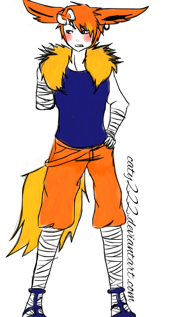 flareon gijinka by caty222 on DeviantArt