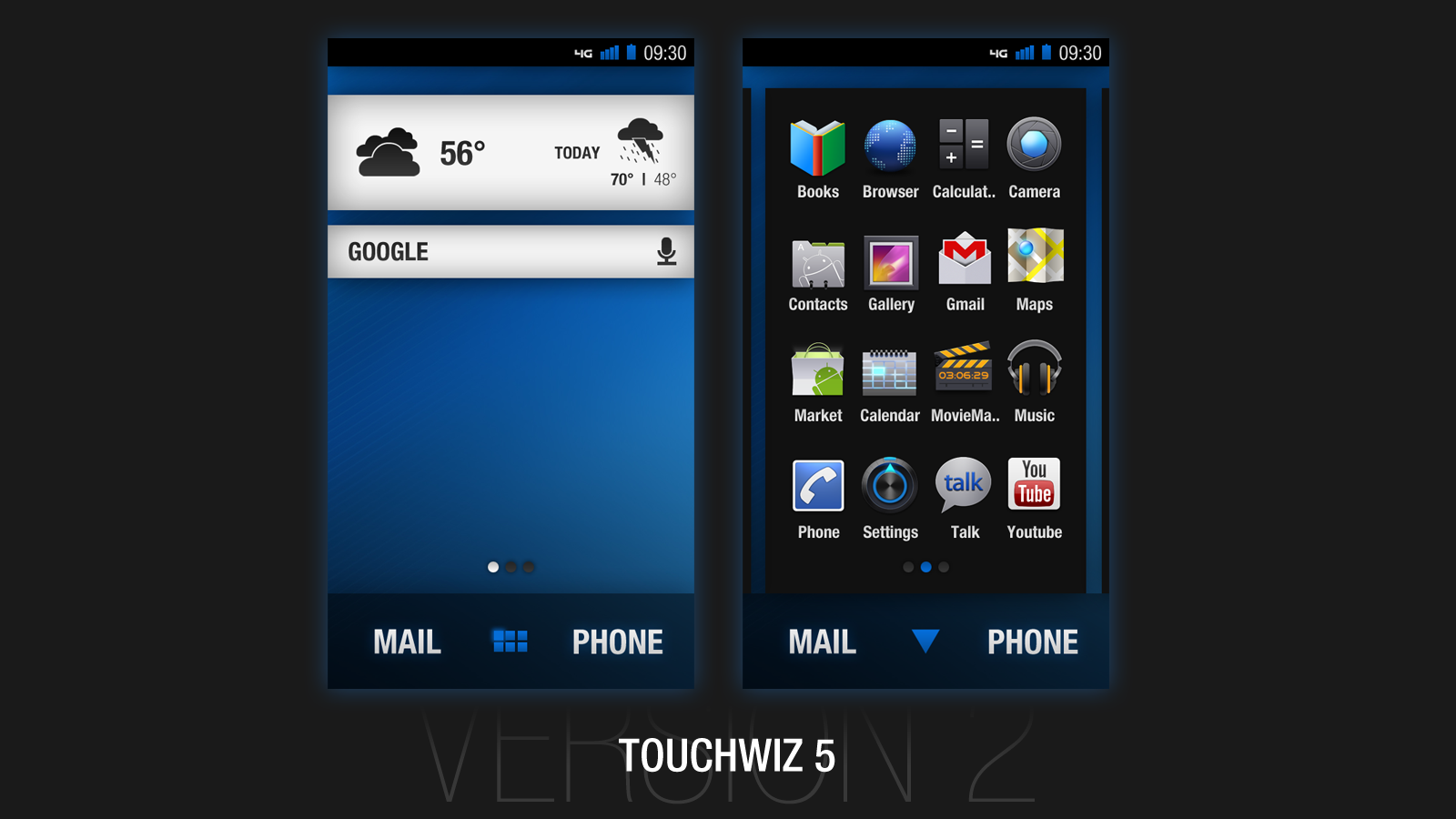 Samsung TouchWiz 5 - Concept by jakeroot on DeviantArt