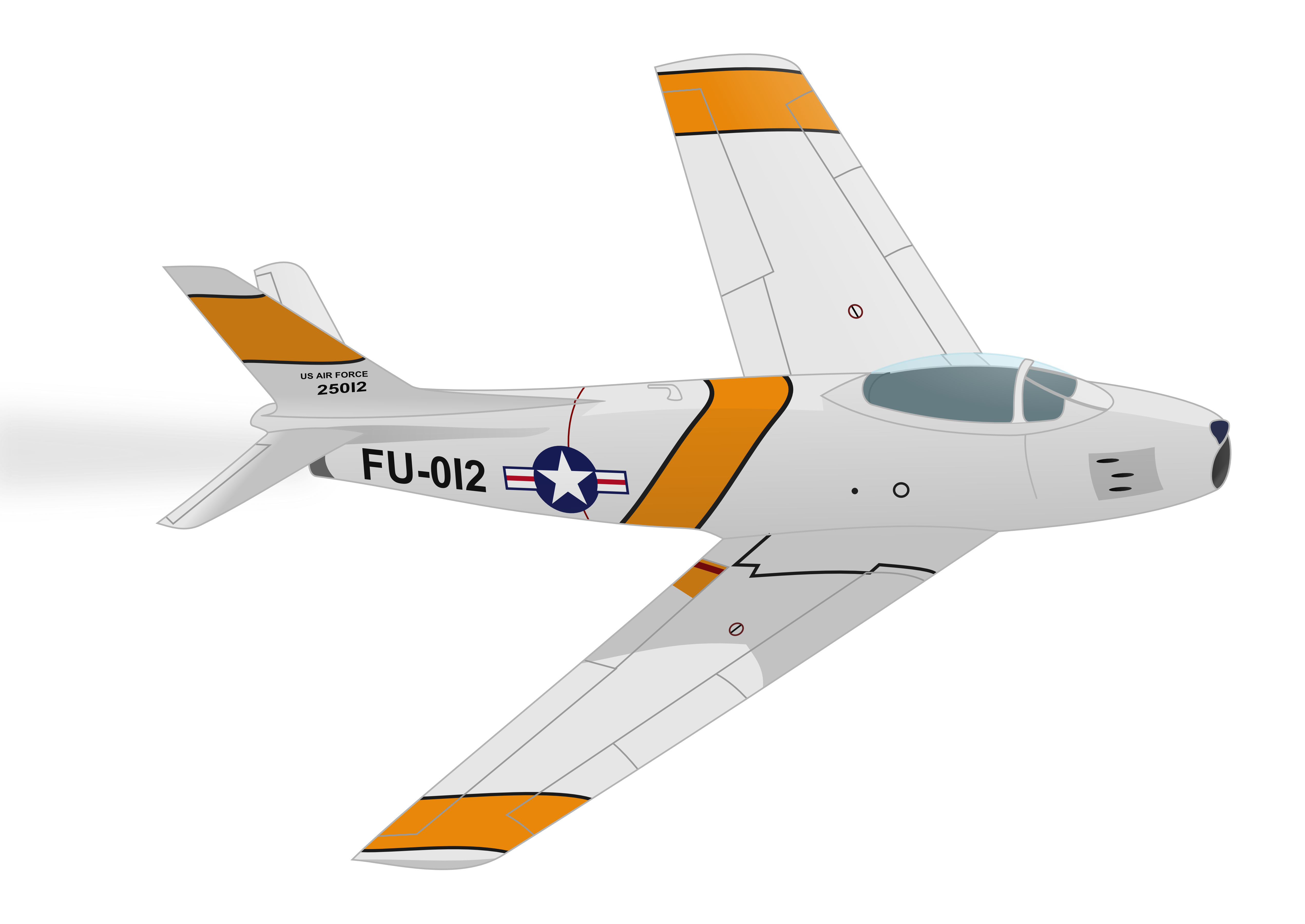 North American F-86 Sabre by ScarletLightning565 on DeviantArt