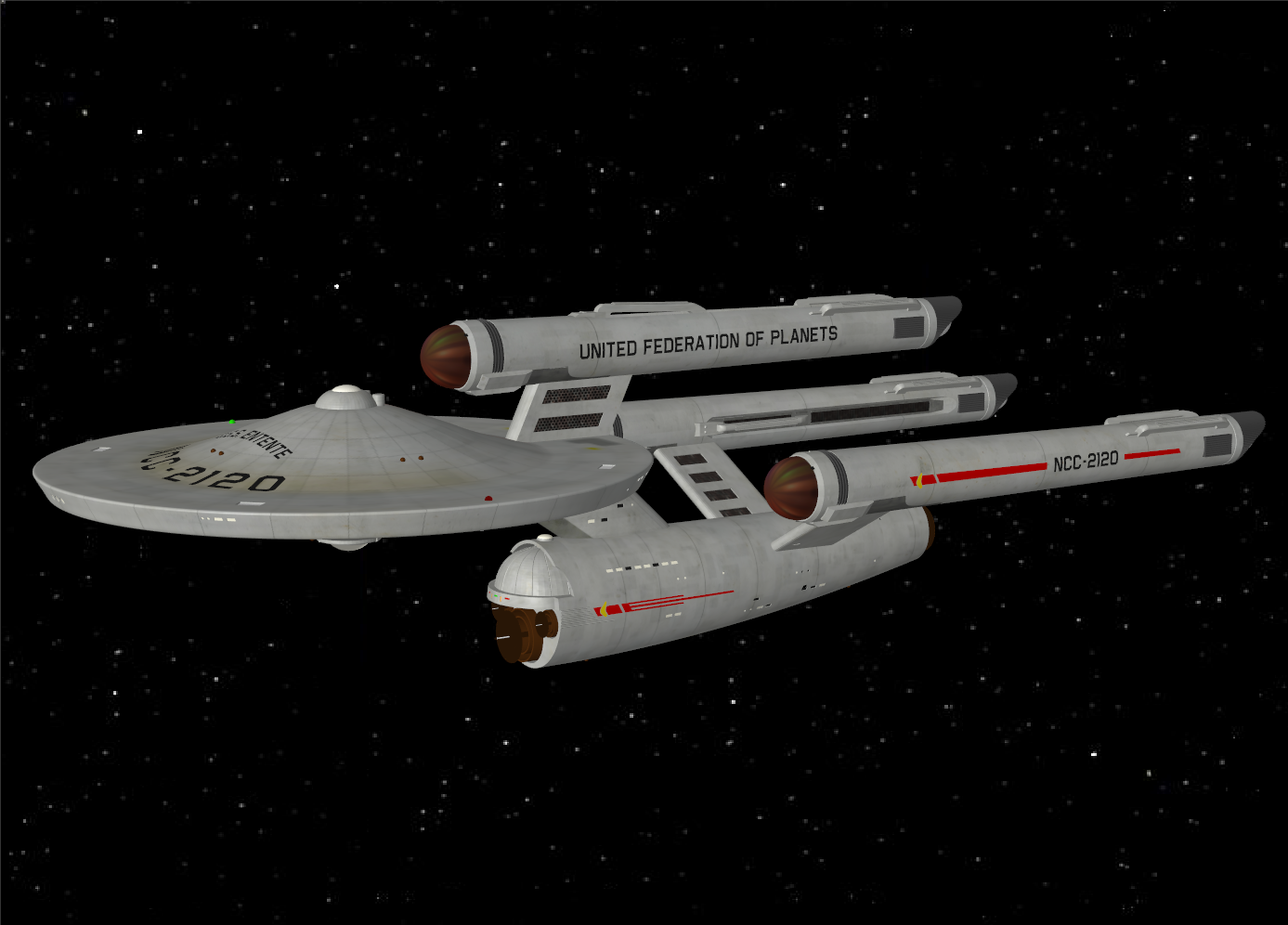 Dave Metlesits Federation Class Dreadnought (OBJ) by AntonioCC on ...