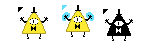 Bill Cipher Cursors by KatTayle on DeviantArt