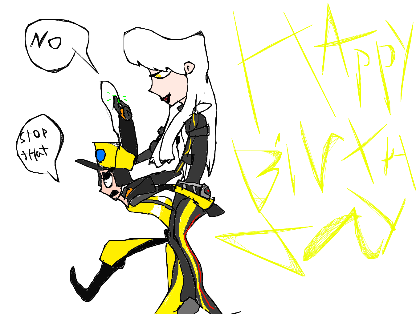 happy birthday Wolf-Shadow77 by drfunk98 on DeviantArt