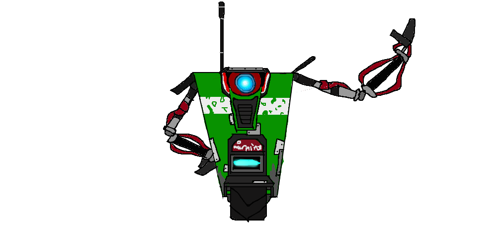 green claptrap by drfunk98 on DeviantArt