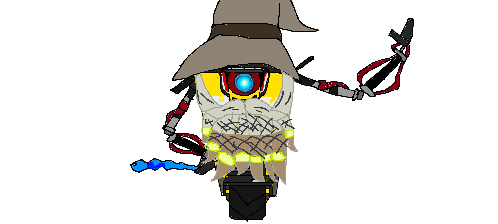 wizard claptrap by drfunk98 on DeviantArt