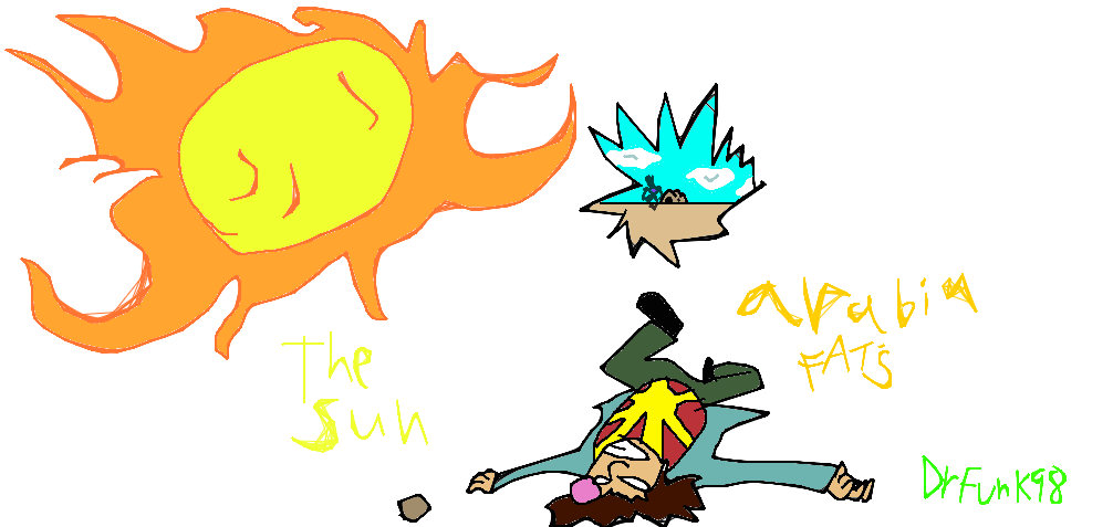 arabia fats and the sun by drfunk98 on DeviantArt