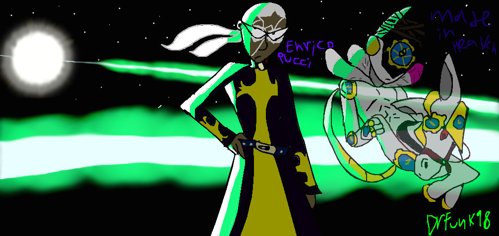 enrico pucci and made in heaven by drfunk98 on DeviantArt