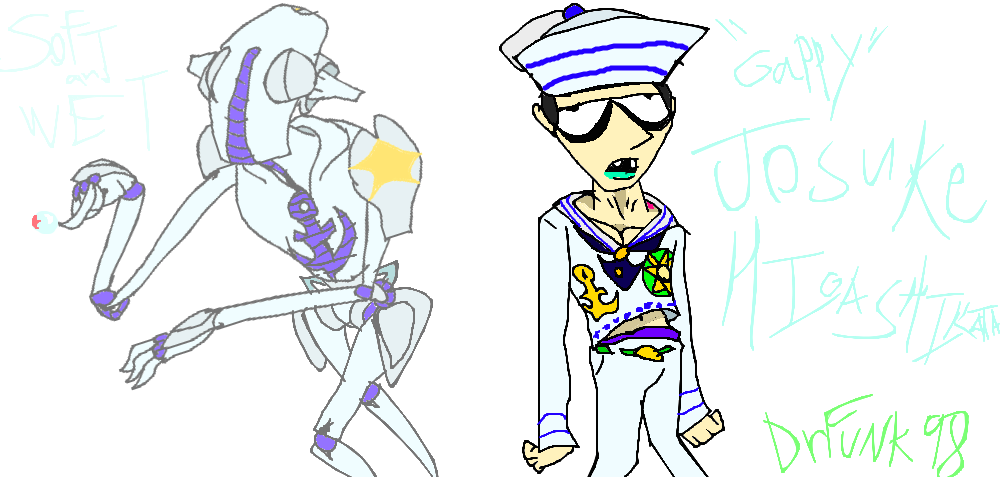 gappy higashikata and soft and wet by drfunk98 on DeviantArt