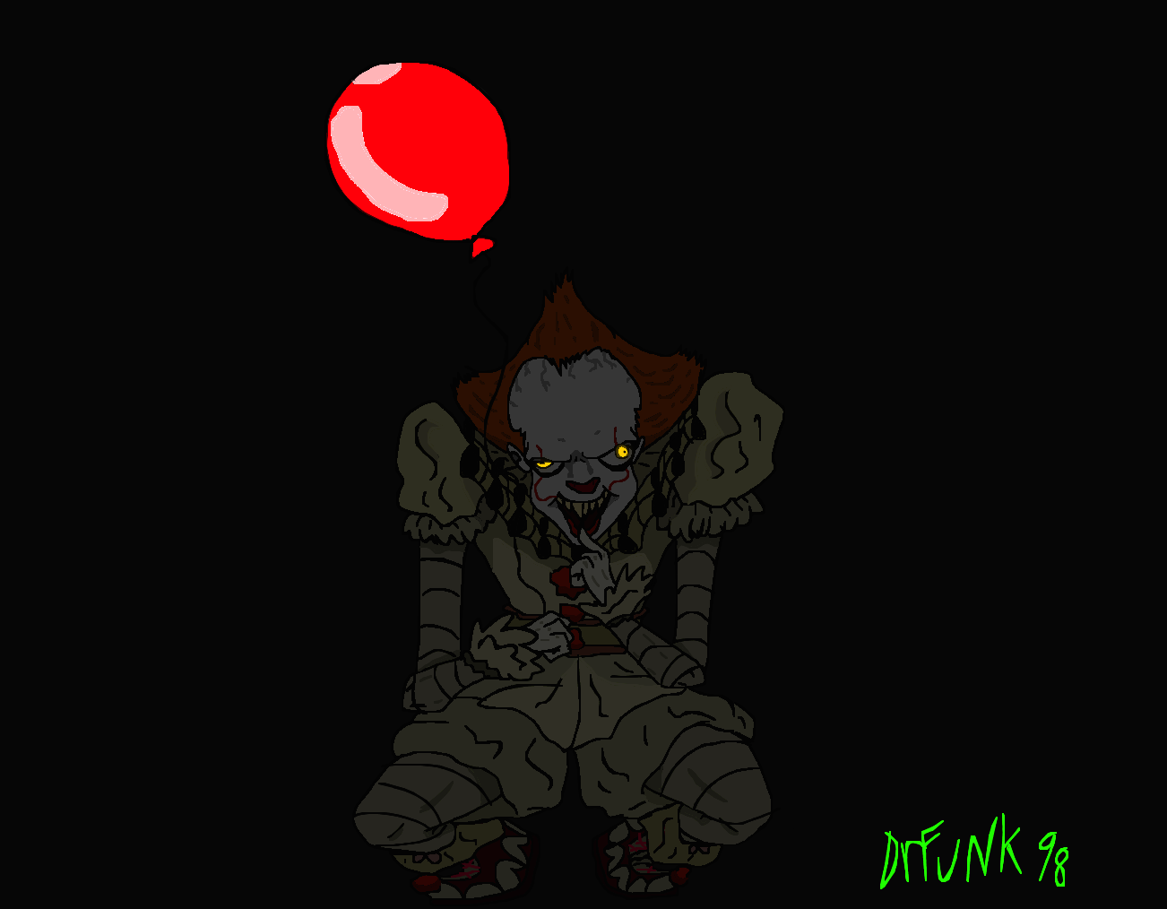 Pennywise by drfunk98 on DeviantArt