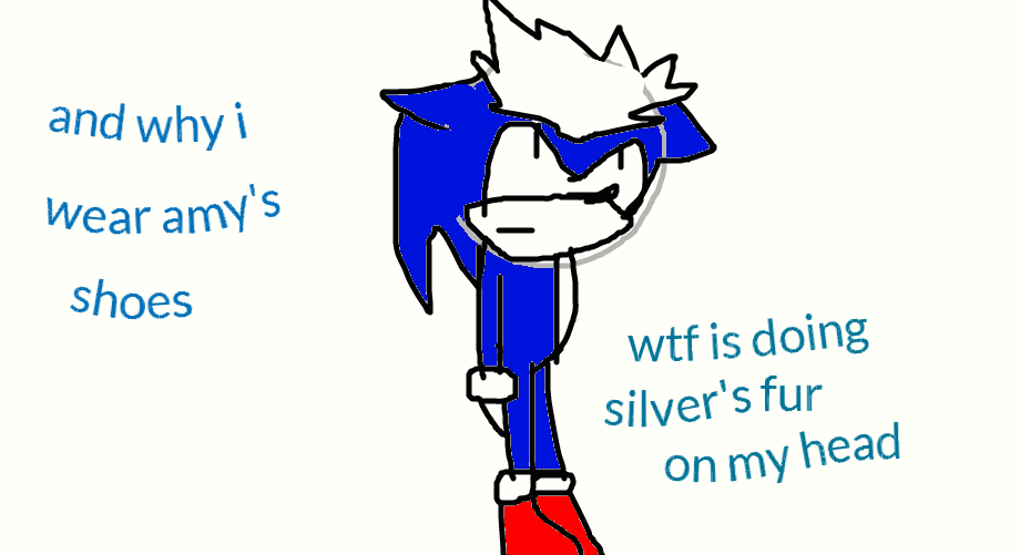 good morning drunk sonic by bluestar014402 on DeviantArt