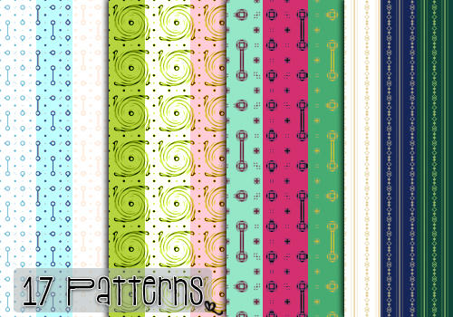 17 Patterns by Drakashi on DeviantArt