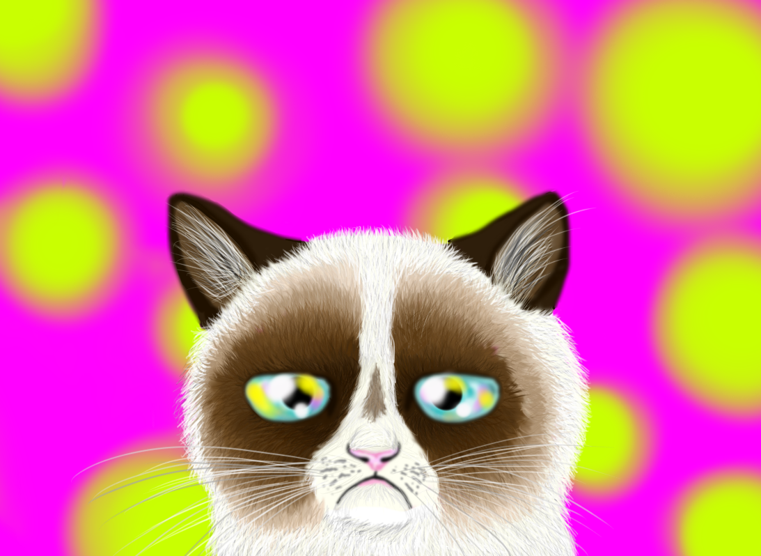 Grumpy Cat by PuffCats on DeviantArt