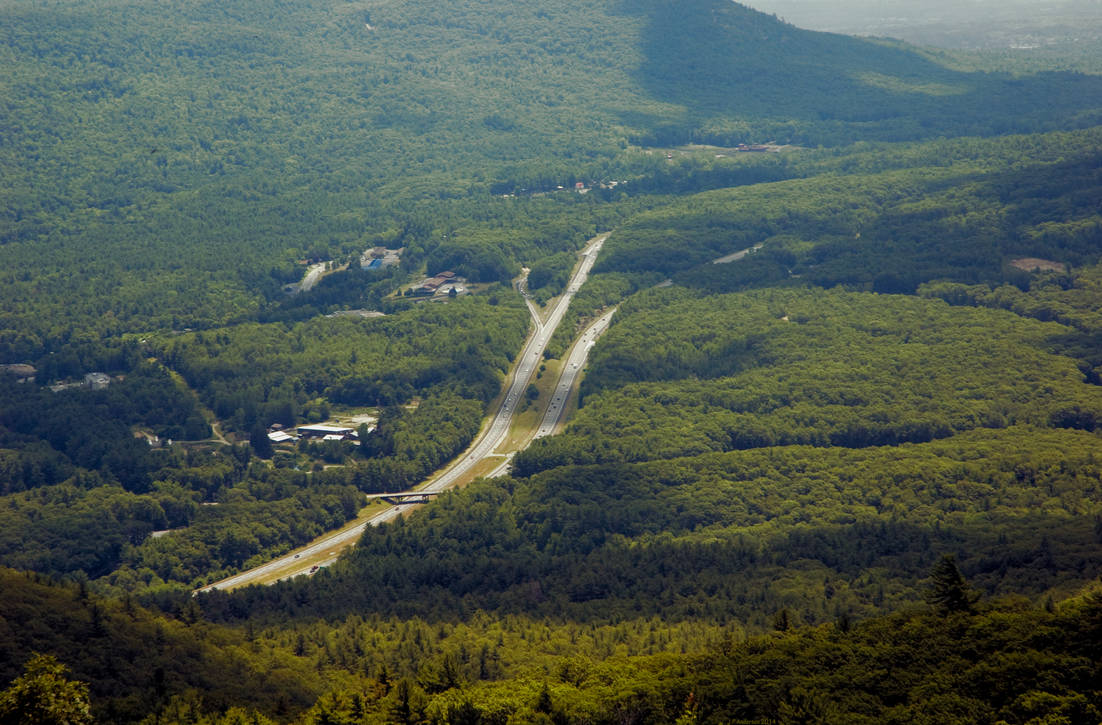 The Northway from Prospect Mountain by jackthetab on DeviantArt