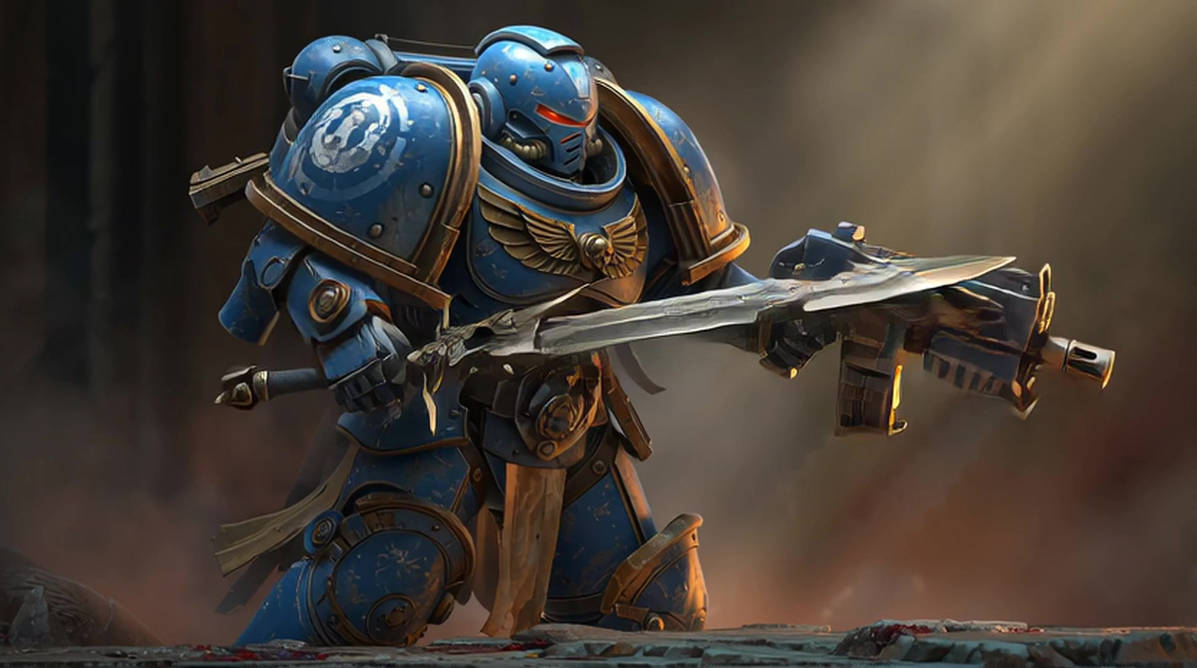 Space Marine by schnueffelchen on DeviantArt