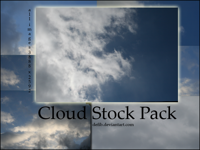 Hi-Def Cloud Stock Pack by defib on DeviantArt
