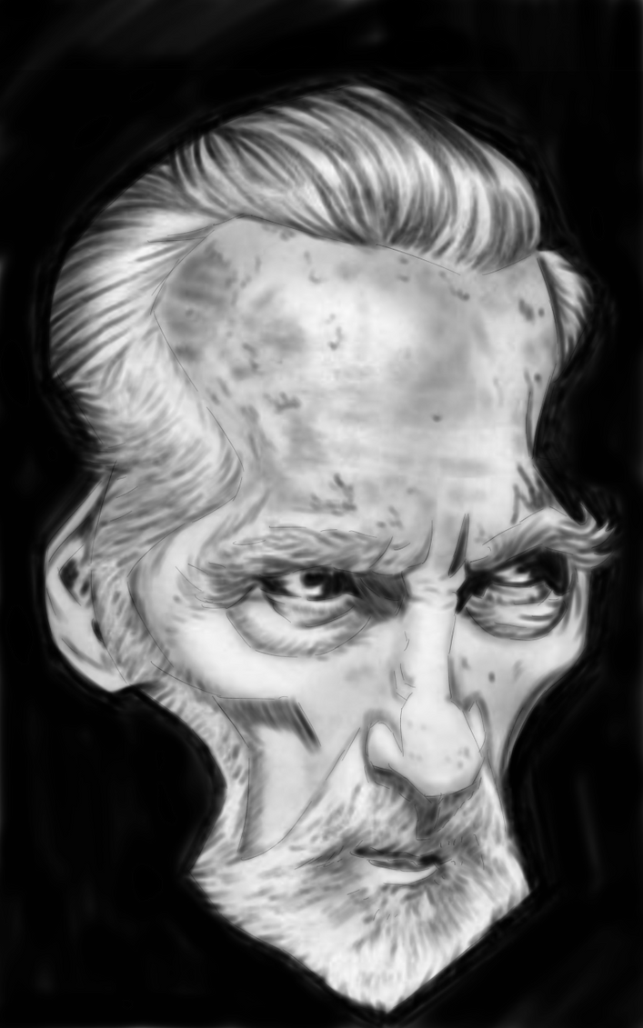 Christopher Lee by EXIT1979 on DeviantArt