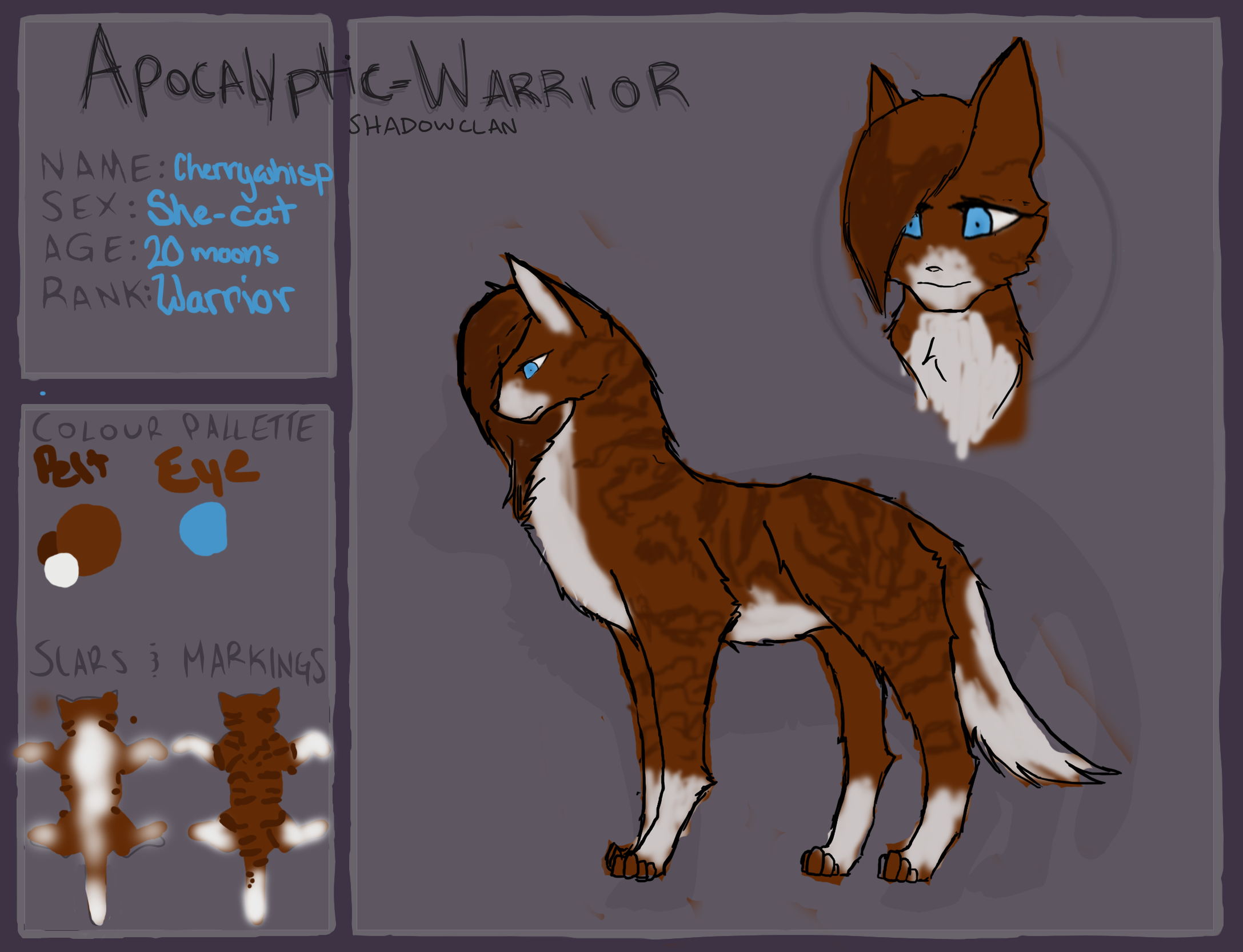 Cherrywisp Apocalyptic-Warriors Application by SkyBlueDreamer on DeviantArt